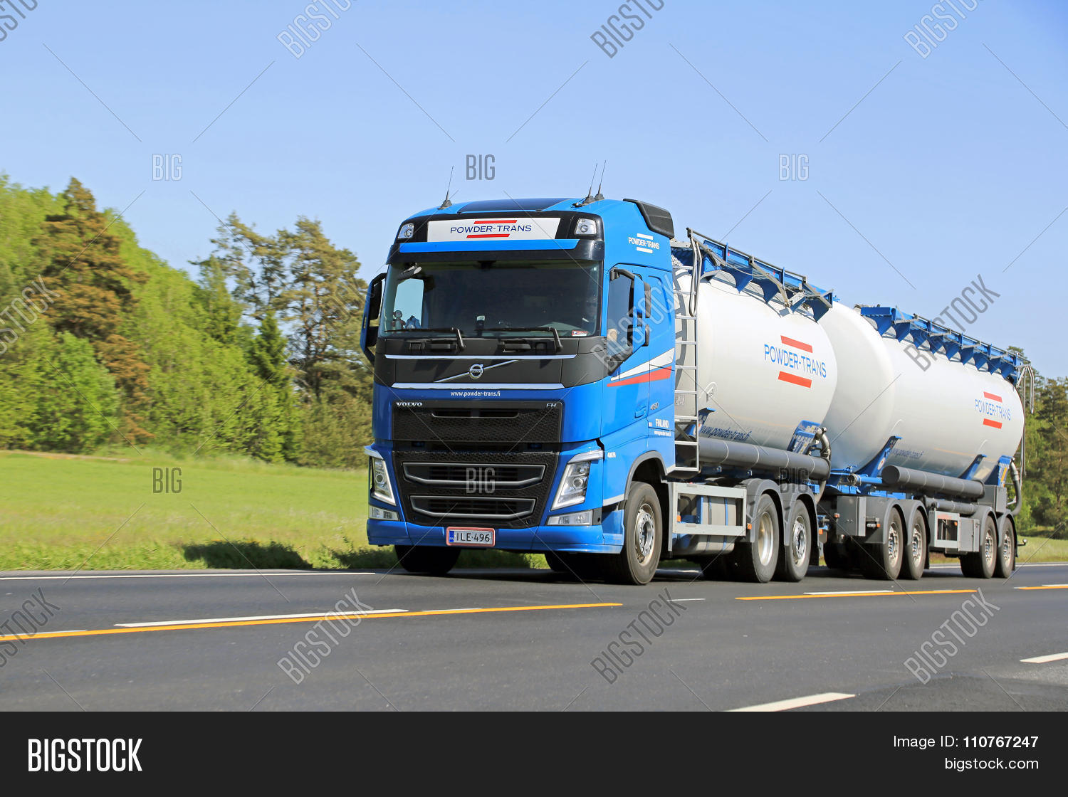 Volvo FH Tank Truck Image & Photo (Free Trial) | Bigstock