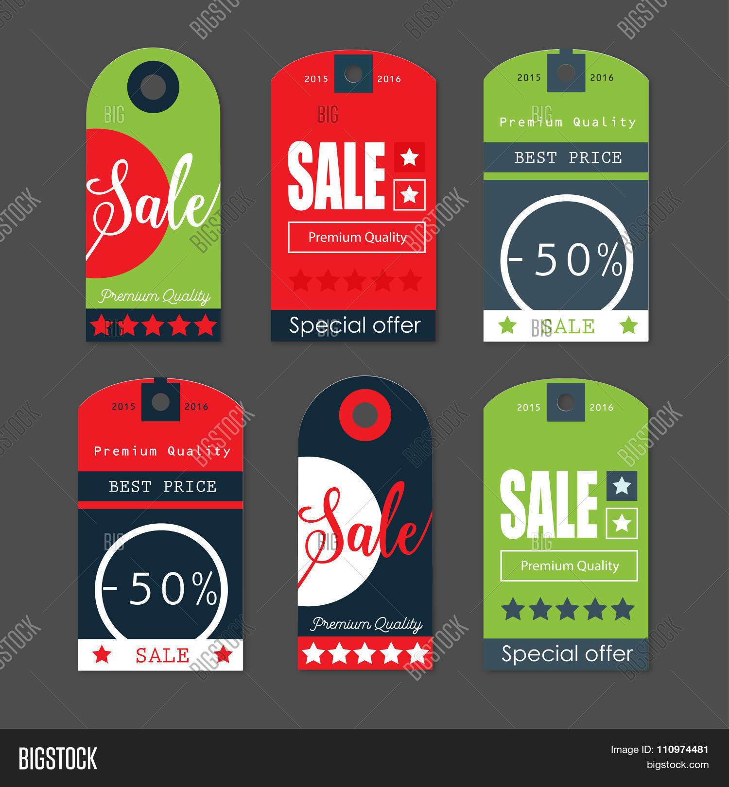 Sale Tags Sale Vector & Photo (Free Trial) | Bigstock