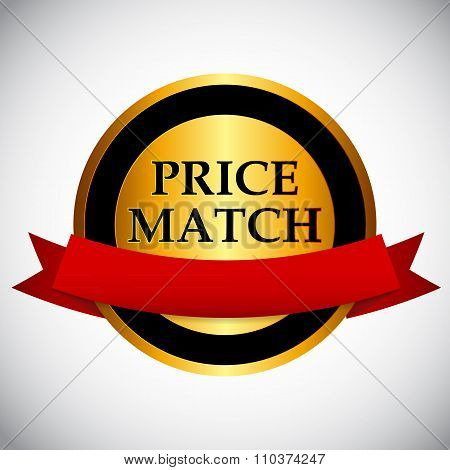 Price Match Label Vector & Photo (Free Trial) | Bigstock