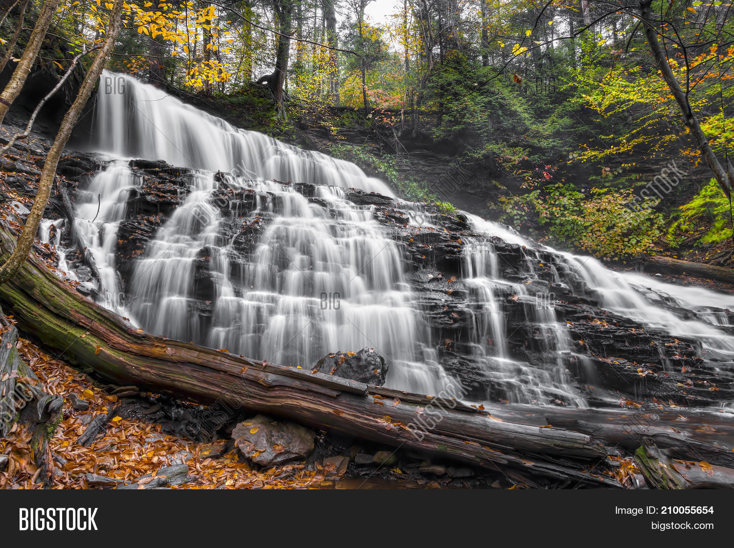 Mohawk Falls One Image & Photo (Free Trial) | Bigstock