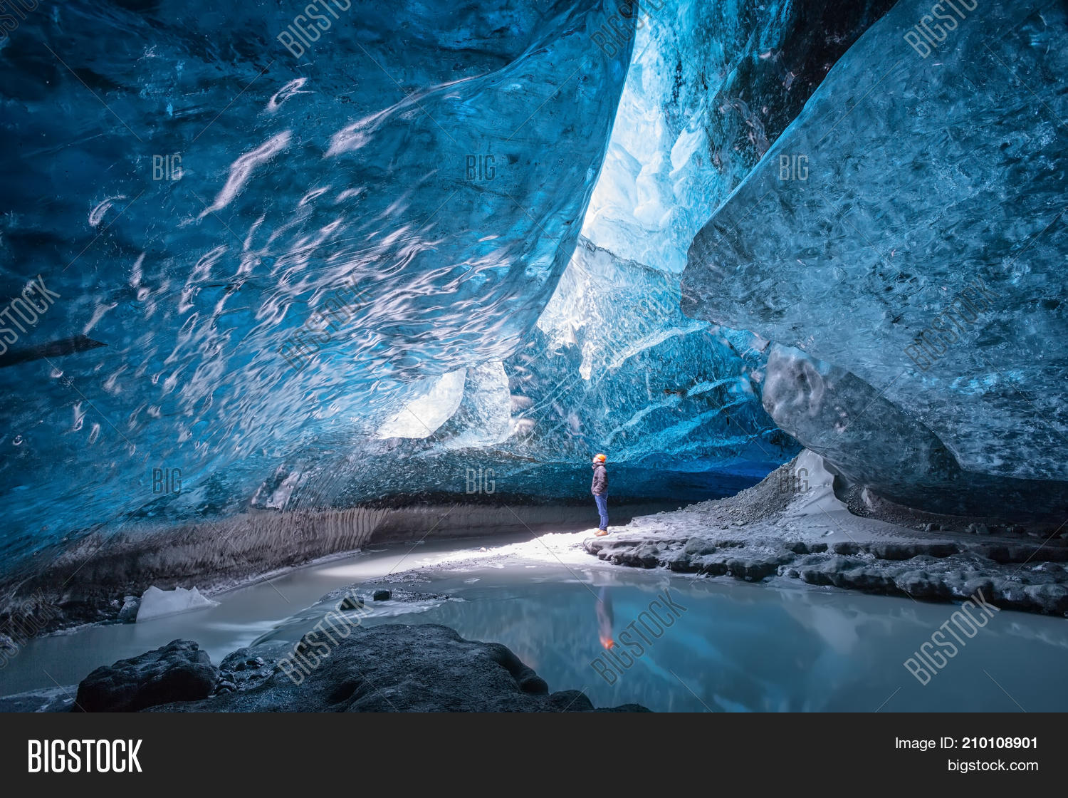 Inside Ice Cave Image & Photo (Free Trial) | Bigstock