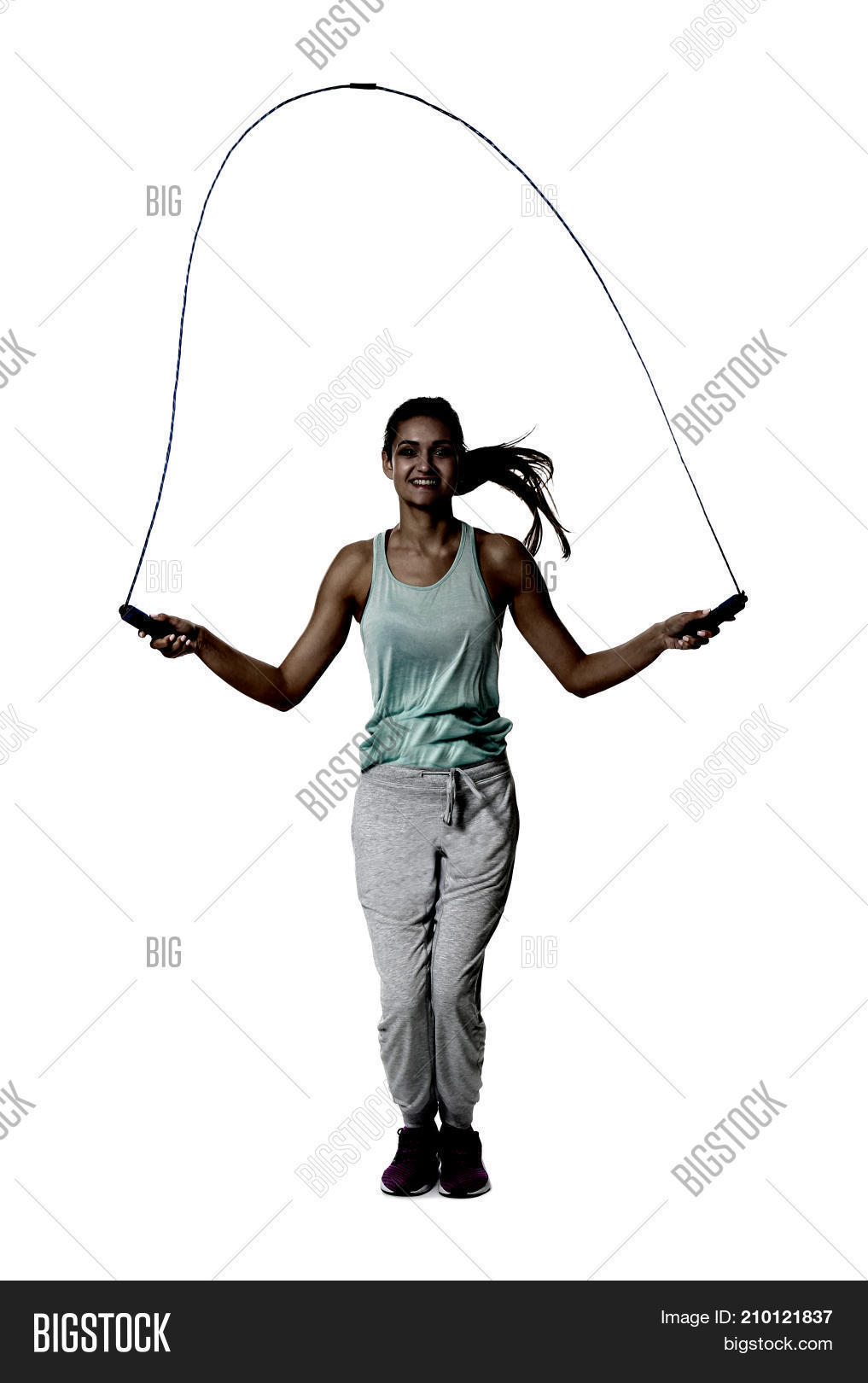 Young Woman Jumping Image & Photo (Free Trial) | Bigstock