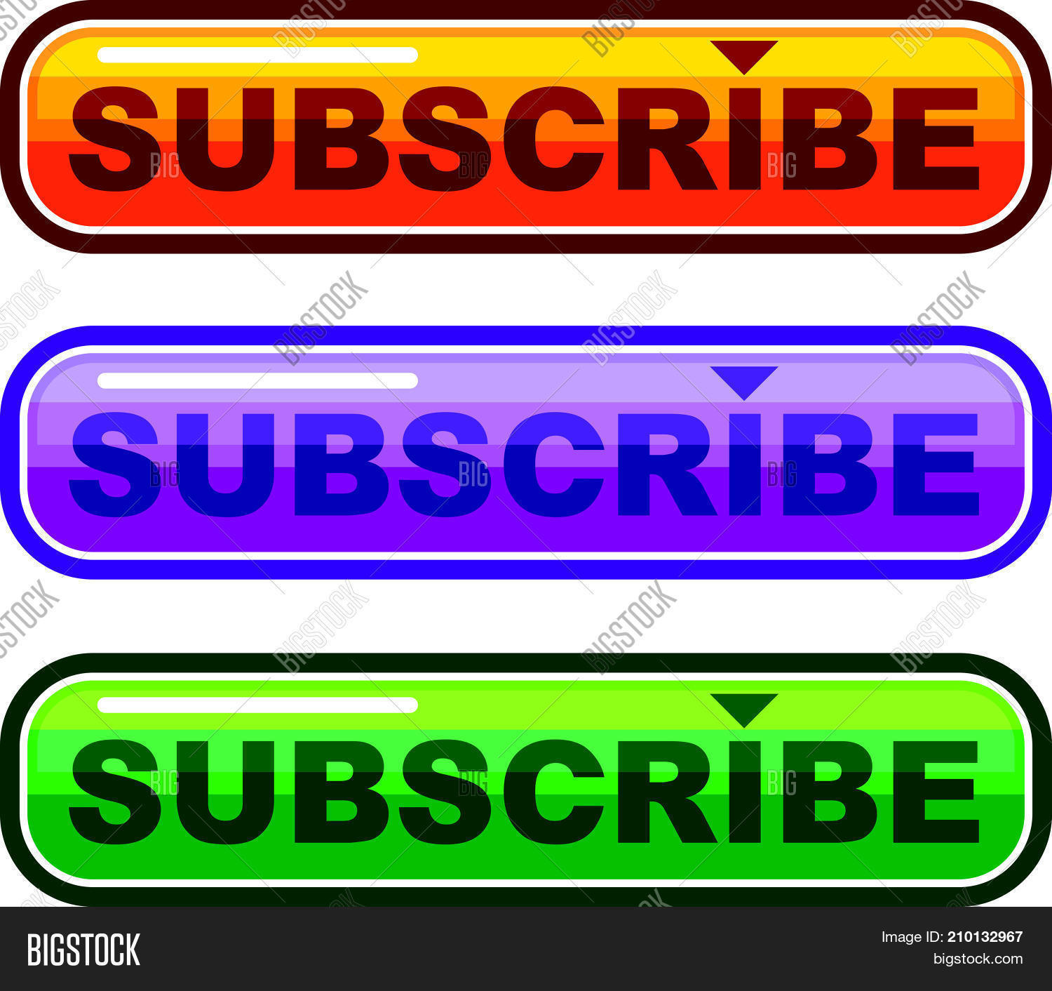 Subscribe Vector Vector & Photo (Free Trial) | Bigstock