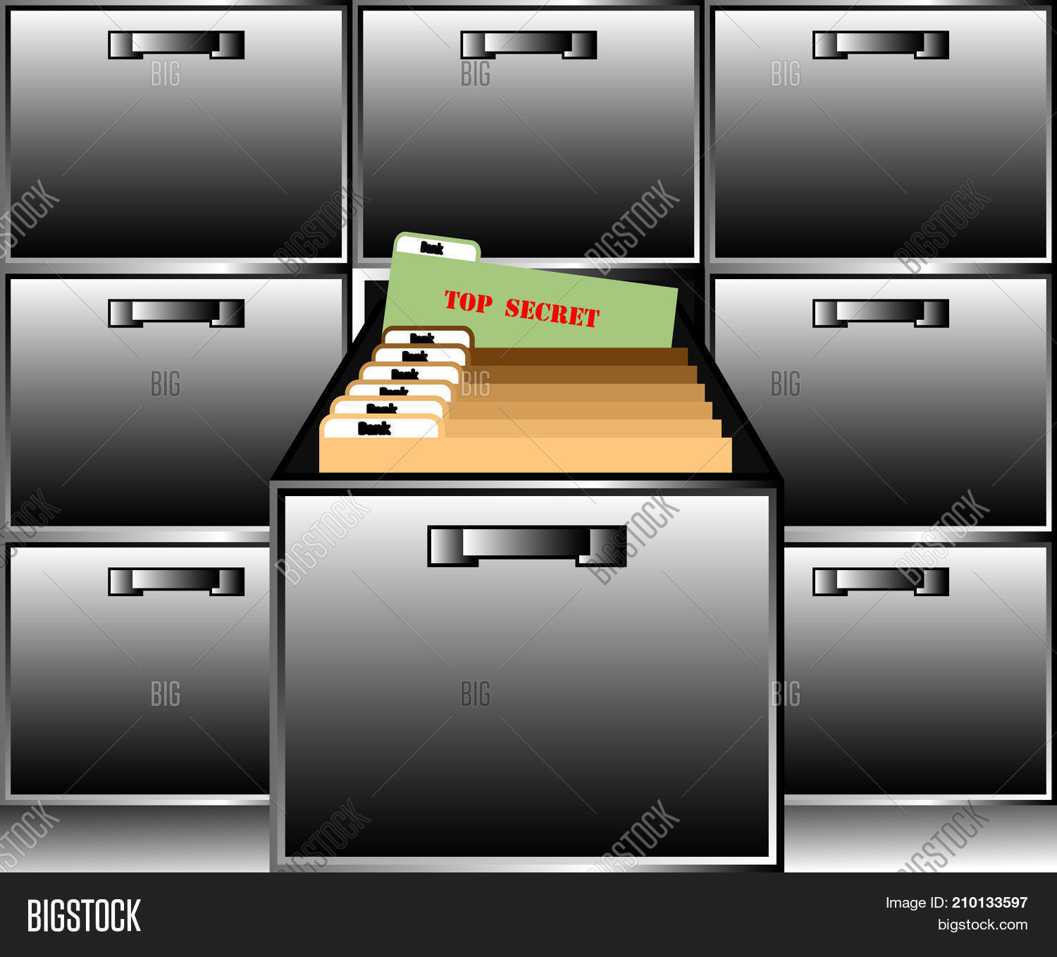 Top Secret File File Vector & Photo (Free Trial) | Bigstock