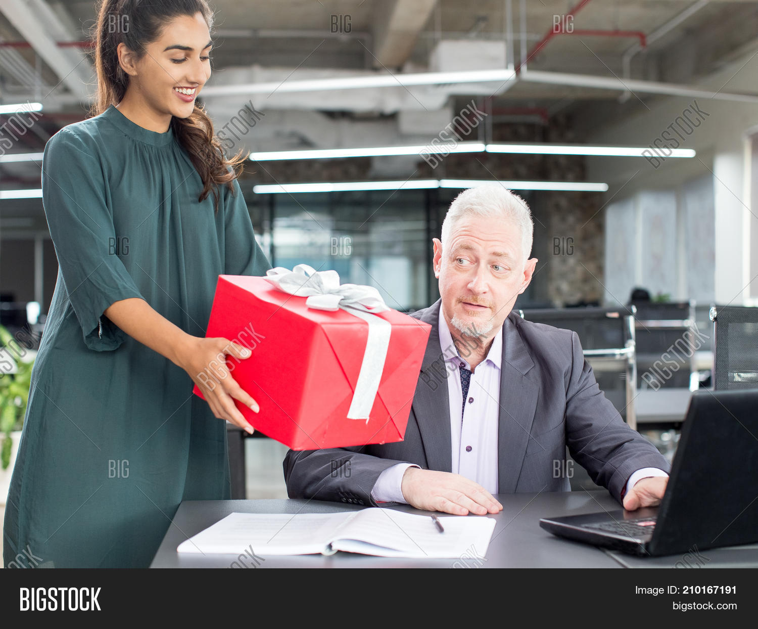 Surprised Boss Looking Image & Photo (Free Trial) | Bigstock