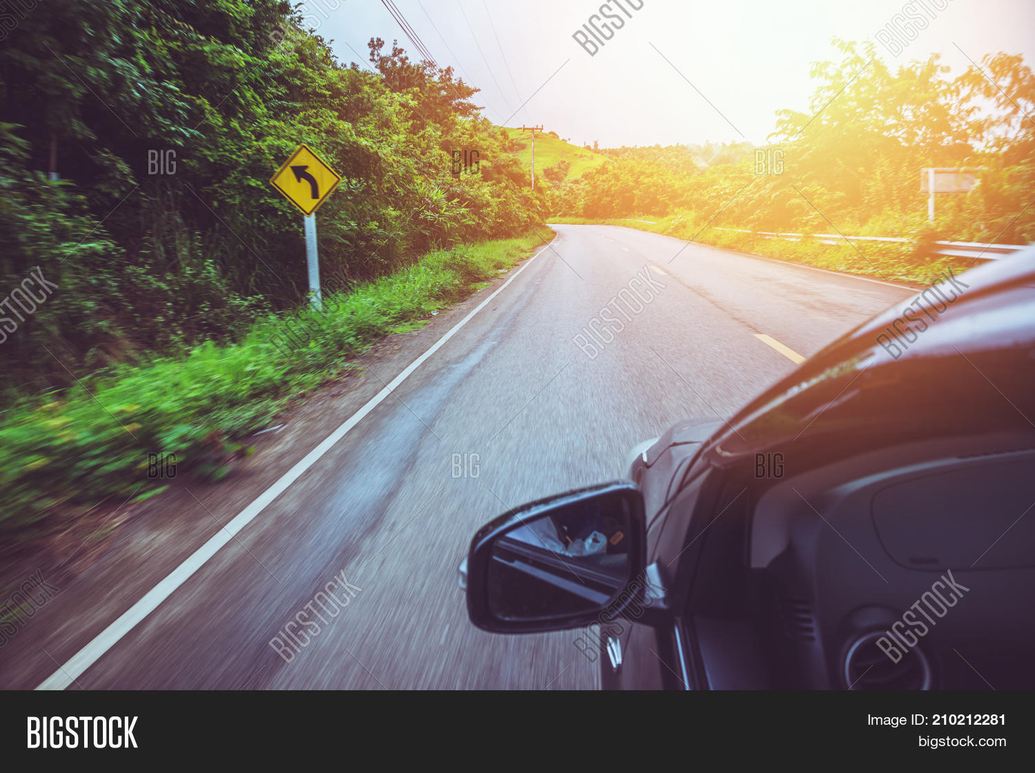 Landscape Road Paved Image & Photo (Free Trial) | Bigstock