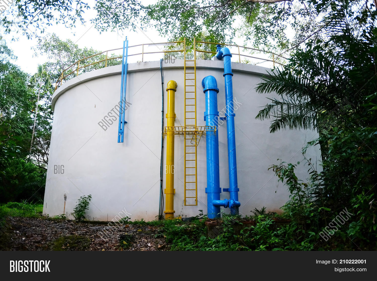Water Tank Outdoor Image & Photo (Free Trial) | Bigstock