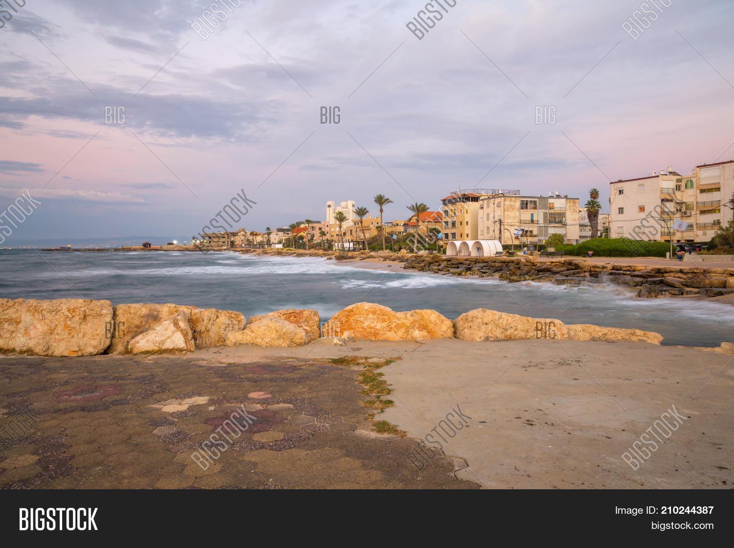 Bat-galim Beach Image & Photo (Free Trial) | Bigstock