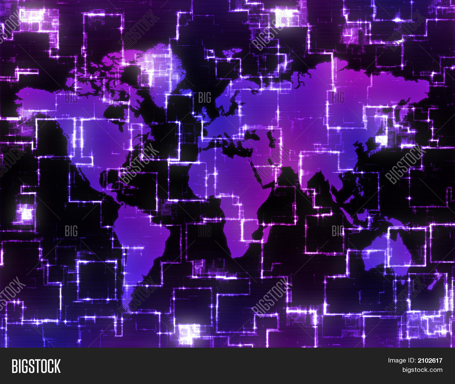 High Tech Map Image & Photo (Free Trial) | Bigstock