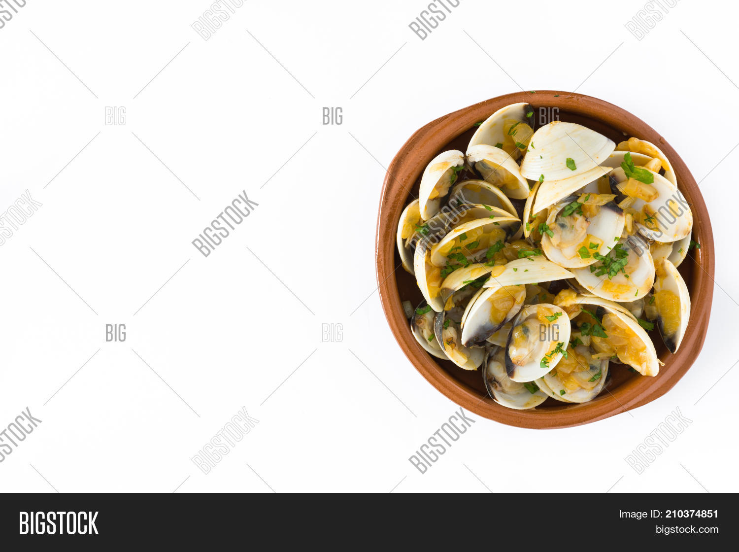 Clams Marinera Sauce. Image & Photo (Free Trial) | Bigstock