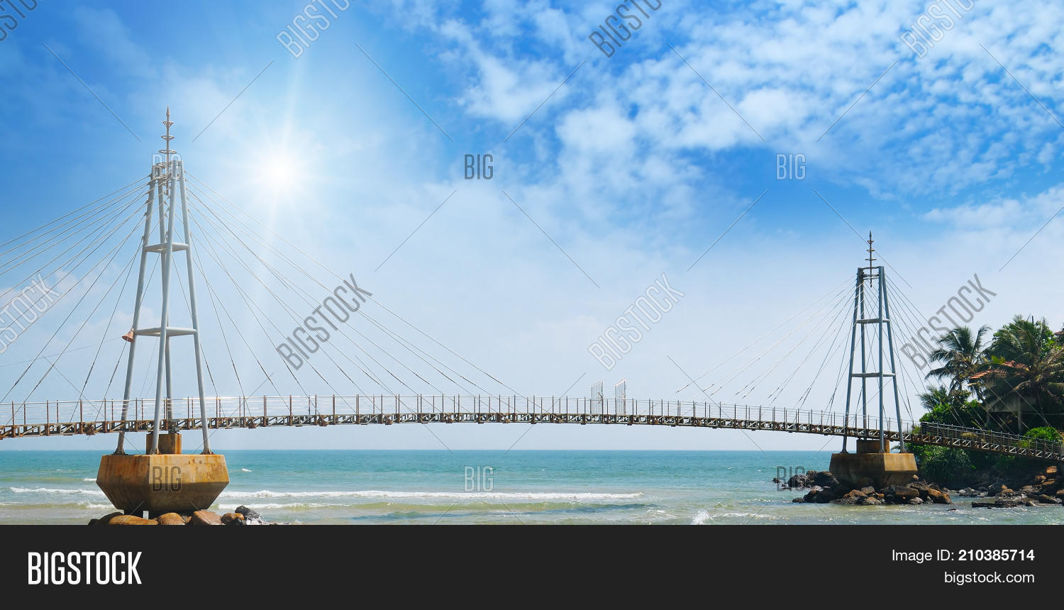 Bridge Island Ocean Image & Photo (Free Trial) | Bigstock