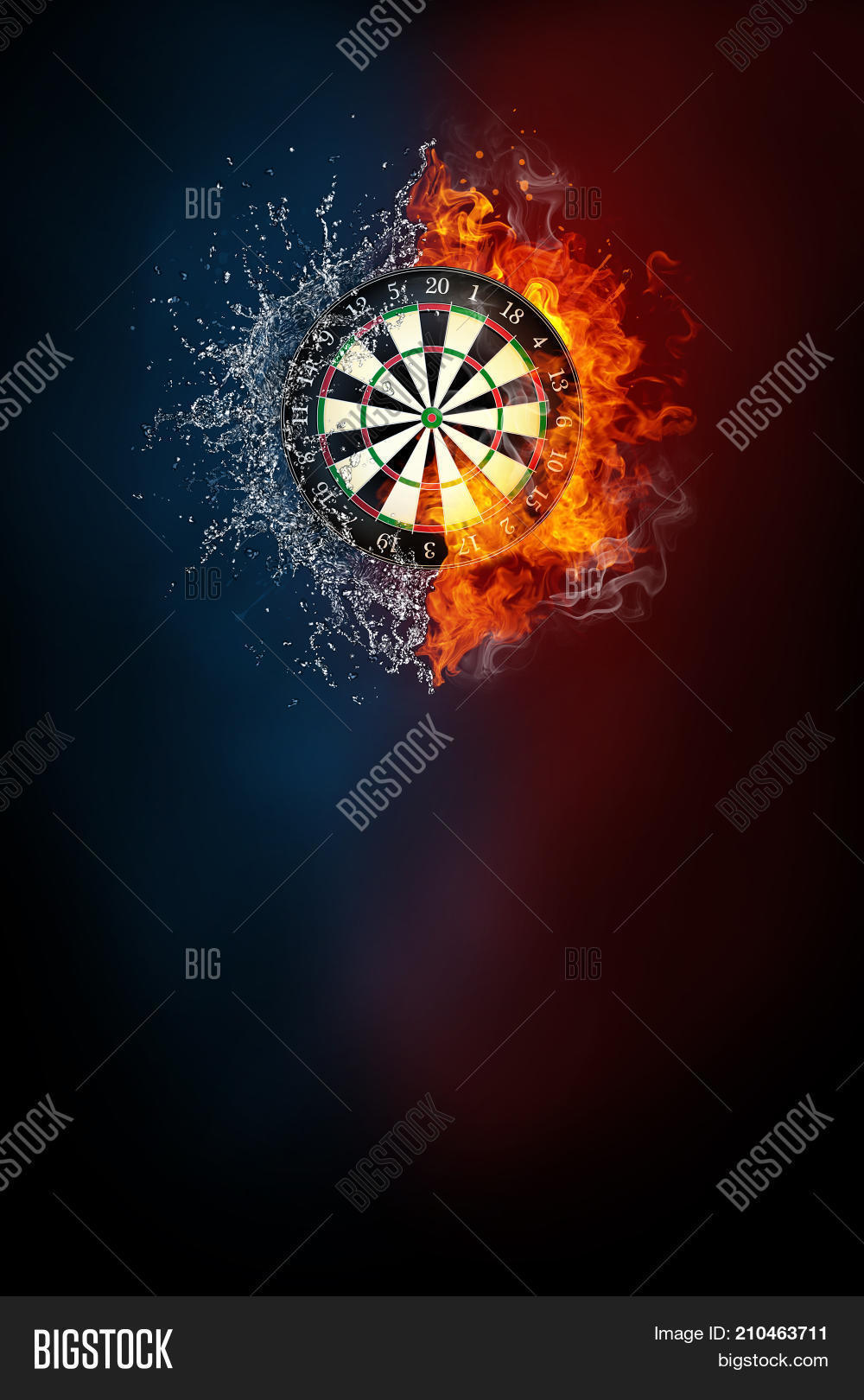 Darts Board Exploding Image & Photo (Free Trial) | Bigstock