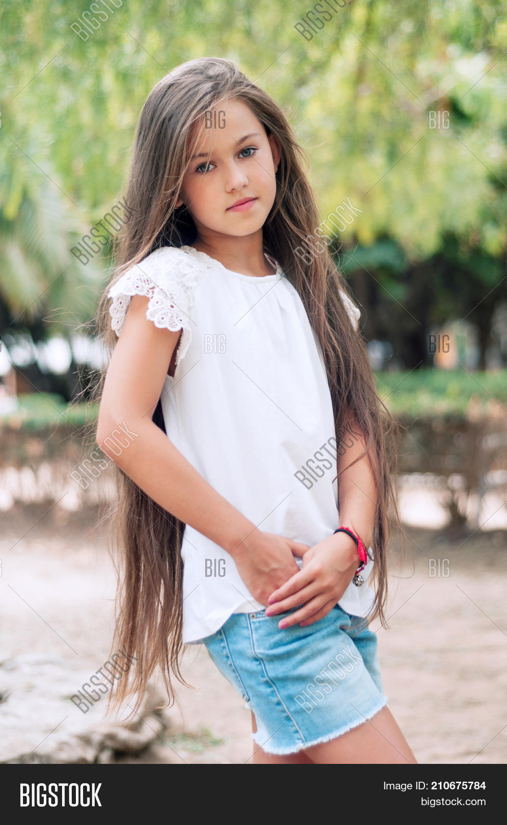 Beautiful School Girl Image & Photo (Free Trial) | Bigstock