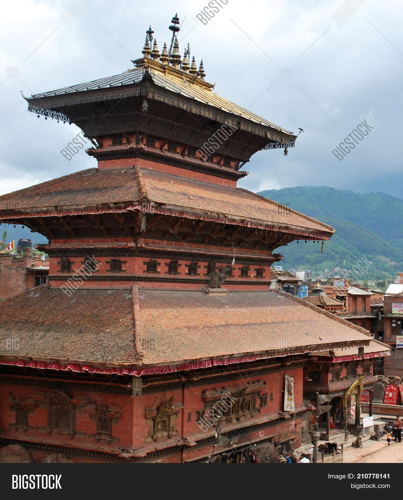 Clay Nepali Building Image & Photo (Free Trial) | Bigstock