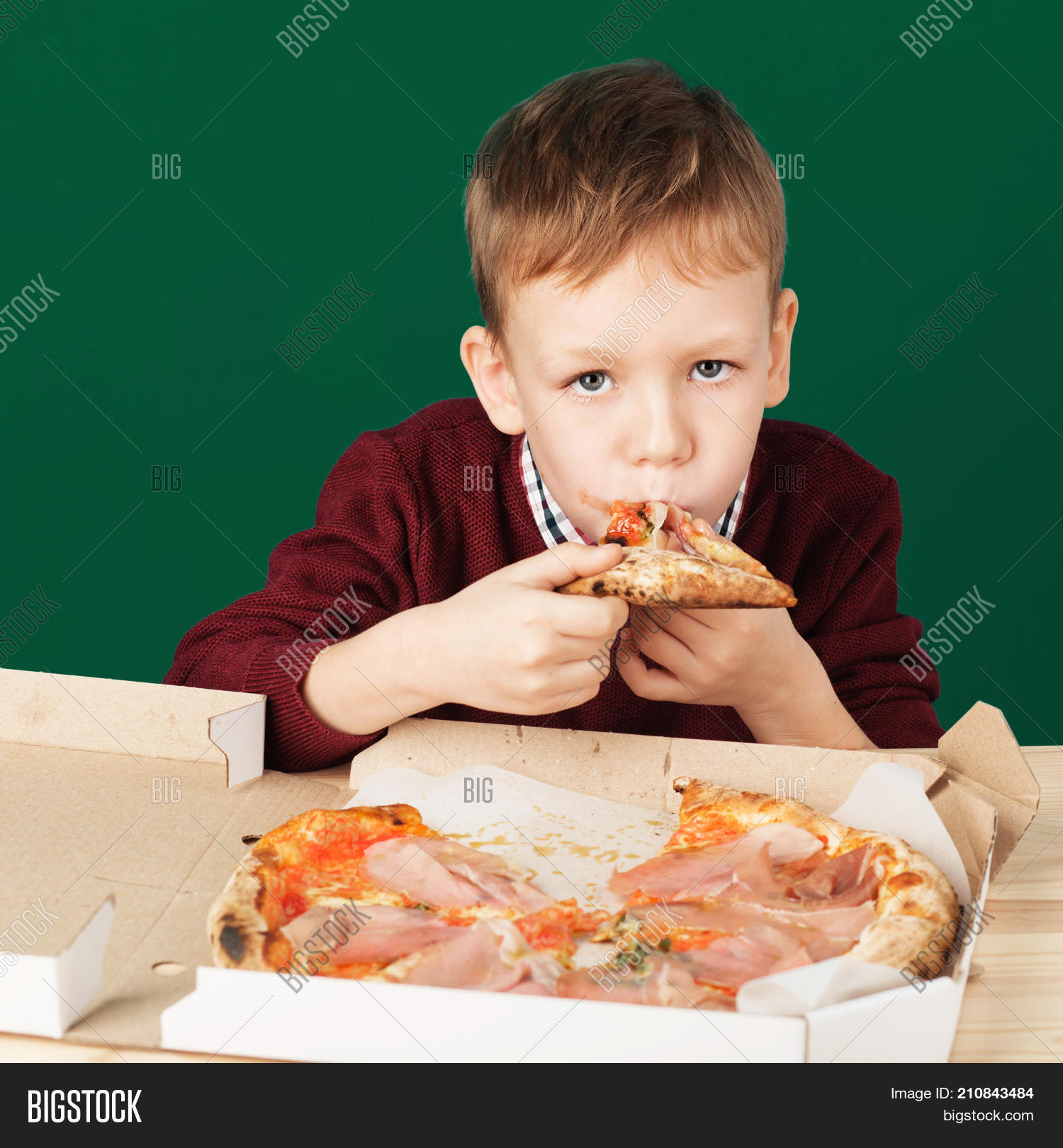Children Eat Italian Image & Photo (Free Trial) | Bigstock