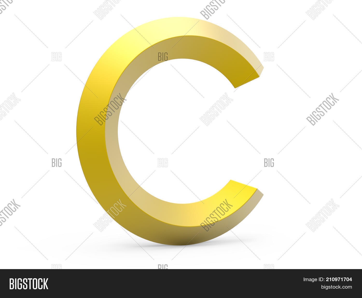 3D Render Golden Image & Photo (Free Trial) | Bigstock