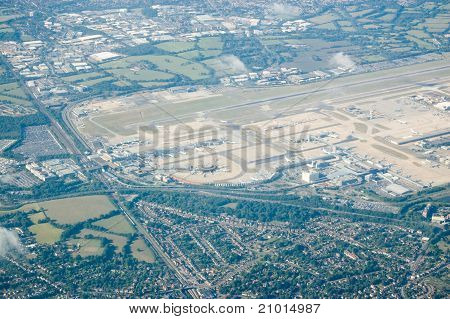 Gatwick Airport Aerial Image & Photo (Free Trial) | Bigstock