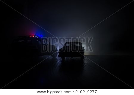 Police Car Chasing Car Image & Photo (Free Trial) | Bigstock