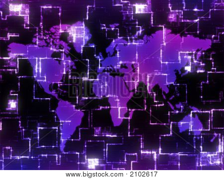 High Tech Map Image & Photo (Free Trial) | Bigstock