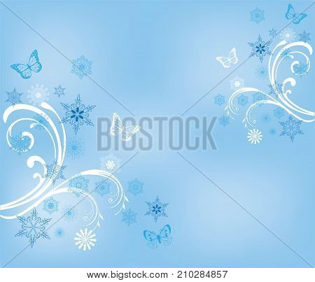 Winter Ice Swirl Lights Background Images, Illustrations & Vectors ...