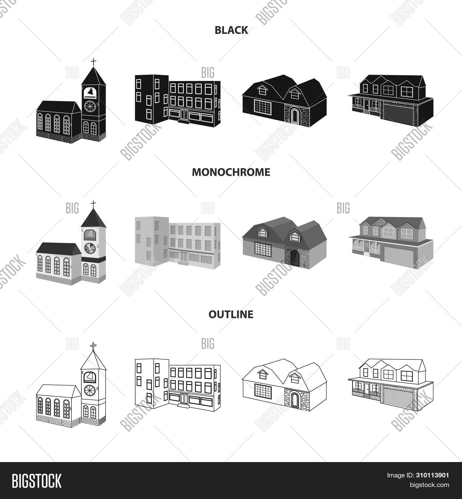 Isolated Object Facade Image & Photo (Free Trial) | Bigstock