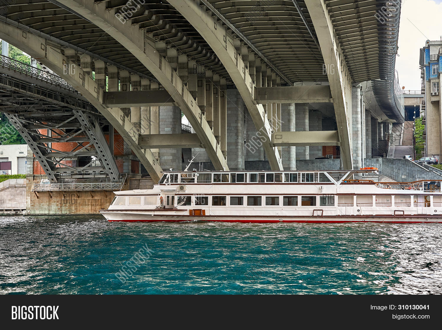 Modern River Ship On Image & Photo (Free Trial) | Bigstock