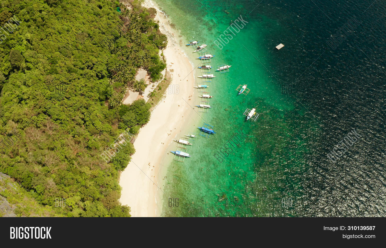 Aerial View Tropical Image & Photo (Free Trial) | Bigstock