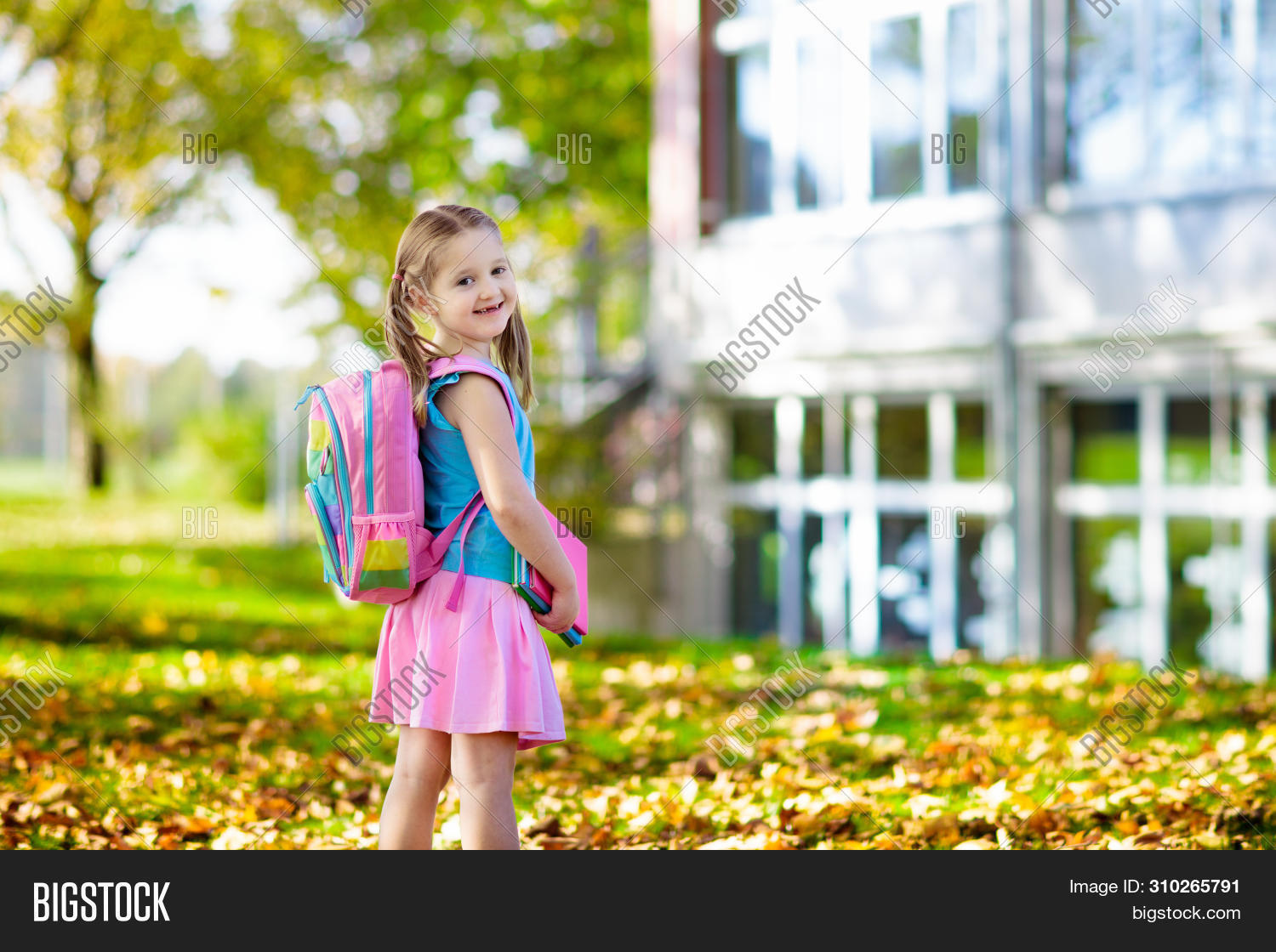 Child Going Back Image & Photo (Free Trial) | Bigstock