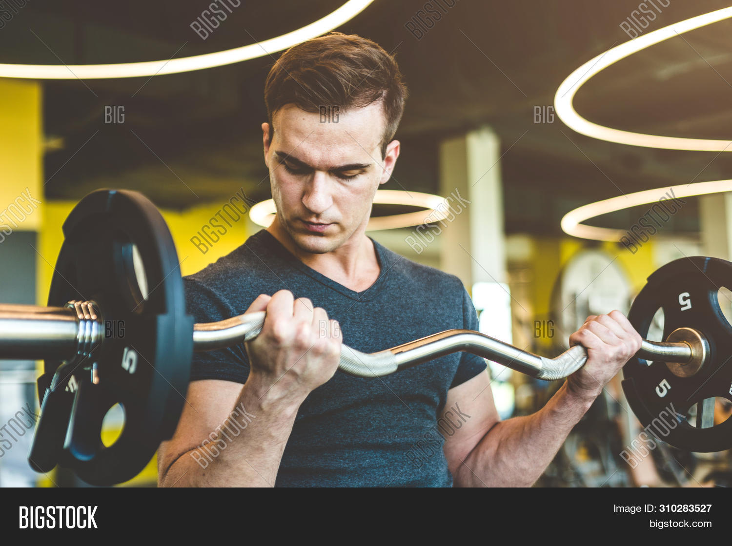 Man Working Out Image & Photo (Free Trial) | Bigstock