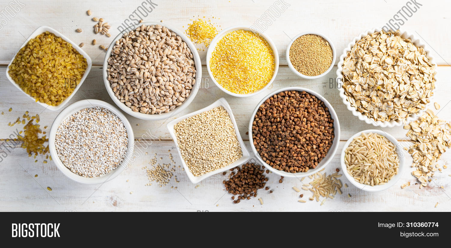 Selection Whole Grains Image & Photo (Free Trial) | Bigstock