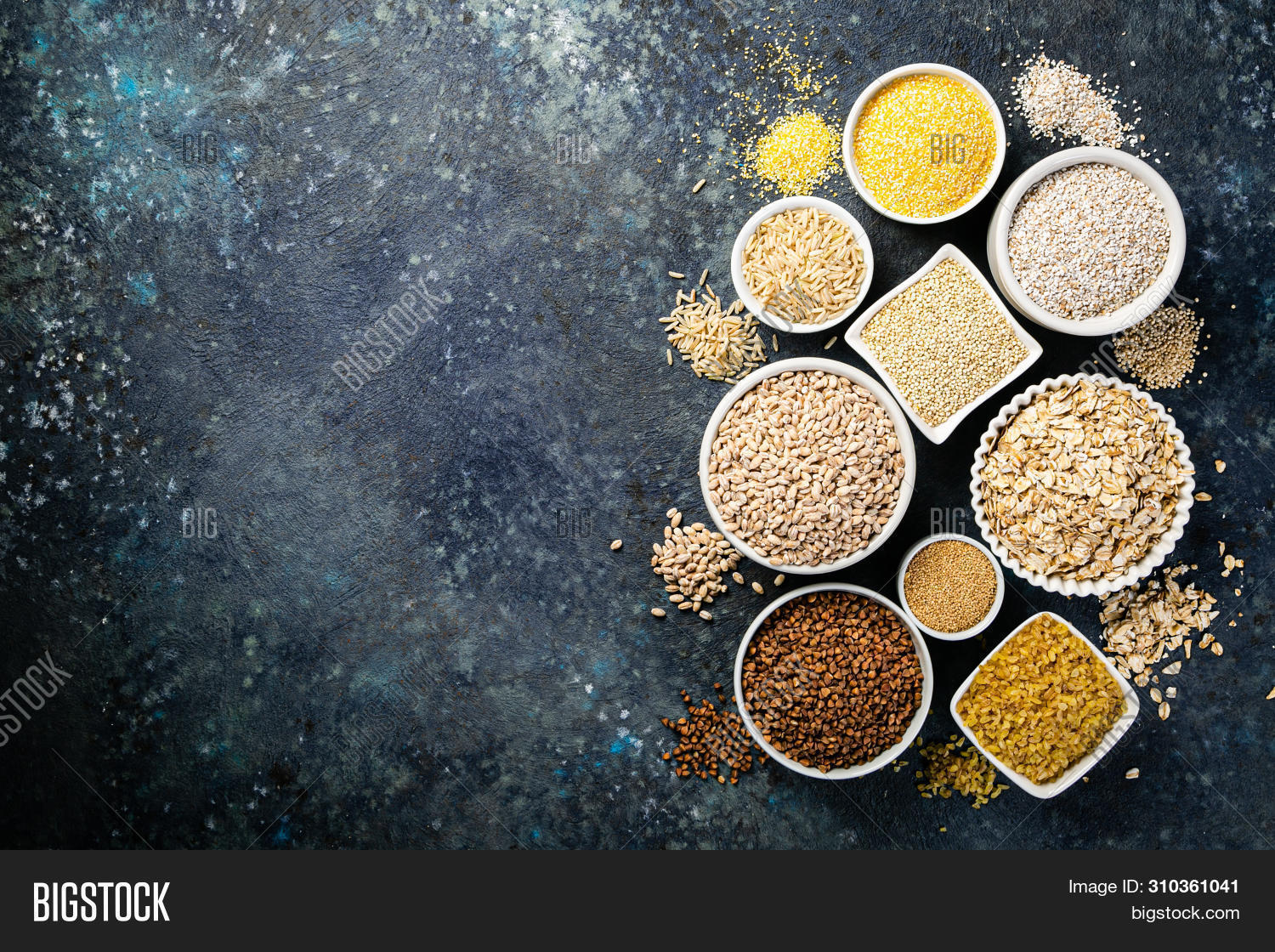 Selection Whole Grains Image & Photo (Free Trial) | Bigstock