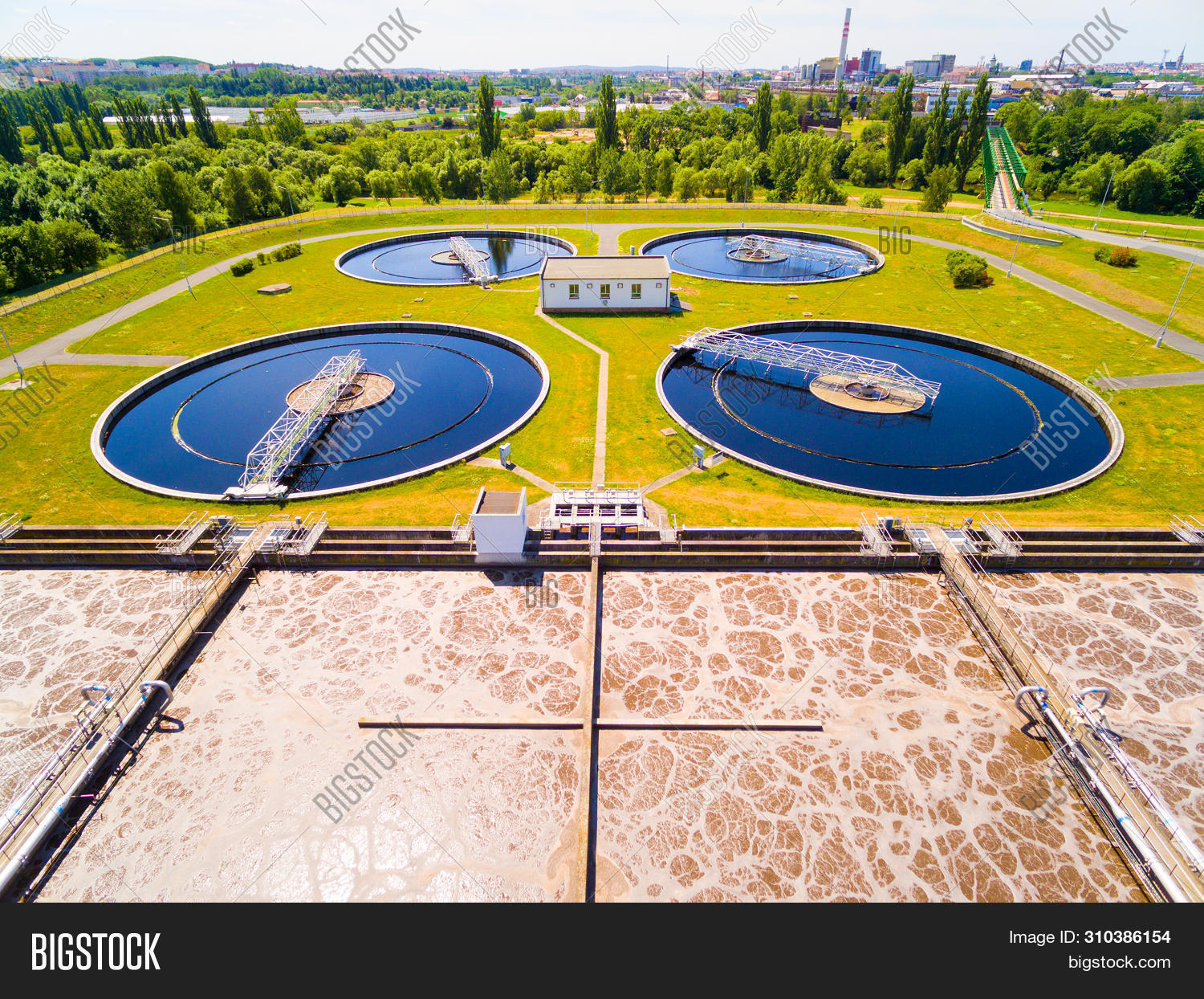 Aerial View Sewage Image & Photo (Free Trial) | Bigstock
