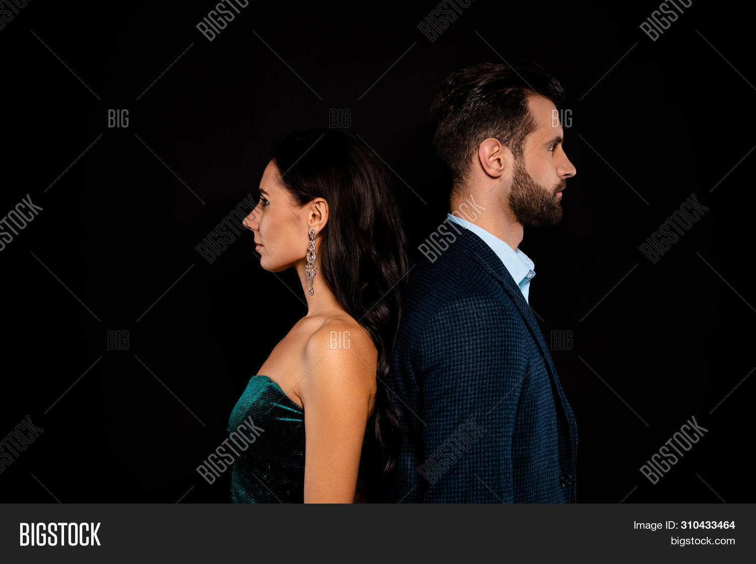 Close Side Profile Image & Photo (Free Trial) | Bigstock