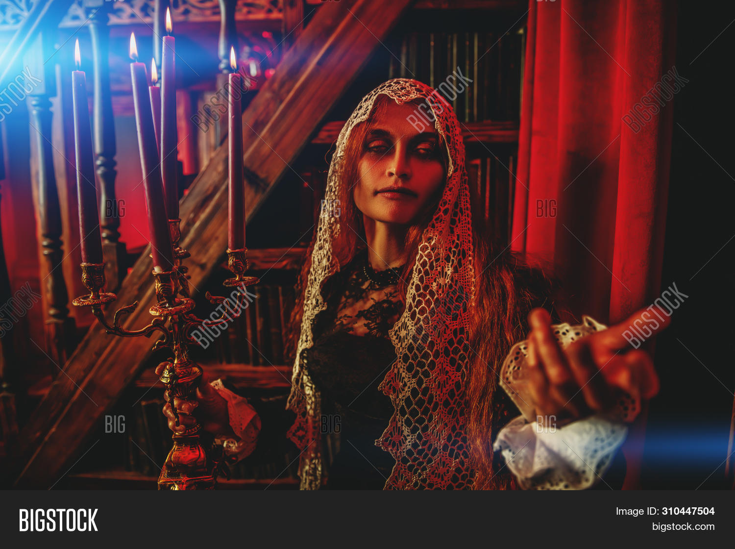 Portrait Redhead Witch Image & Photo (Free Trial) | Bigstock