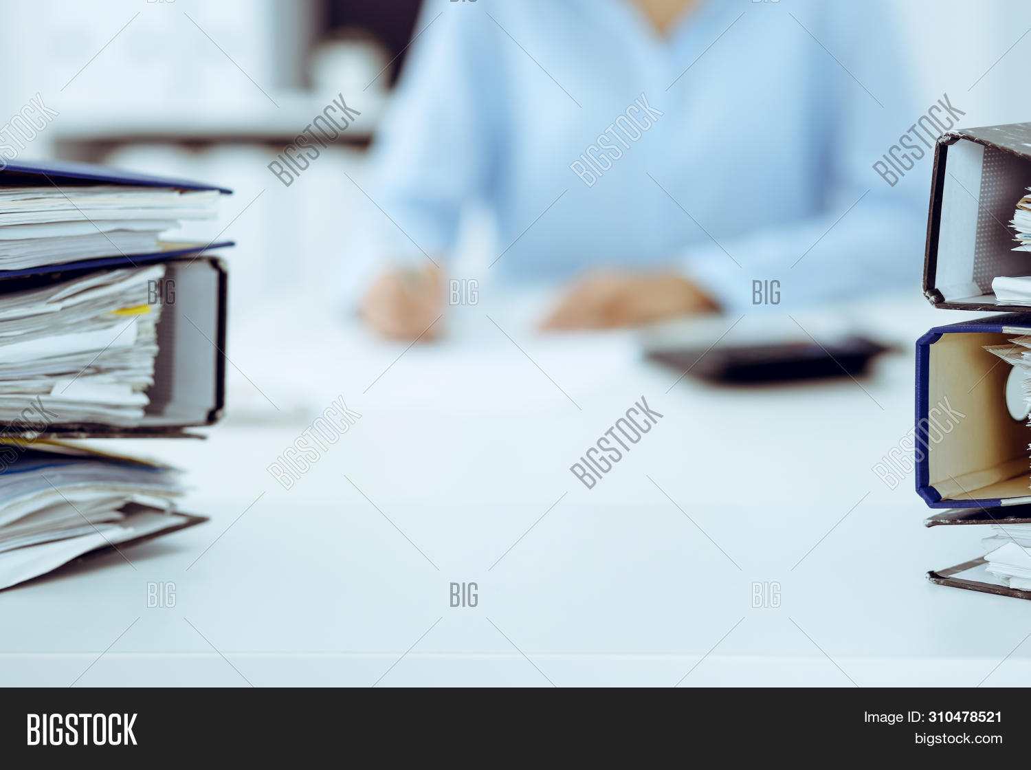 Binders Papers Waiting Image & Photo (Free Trial) | Bigstock