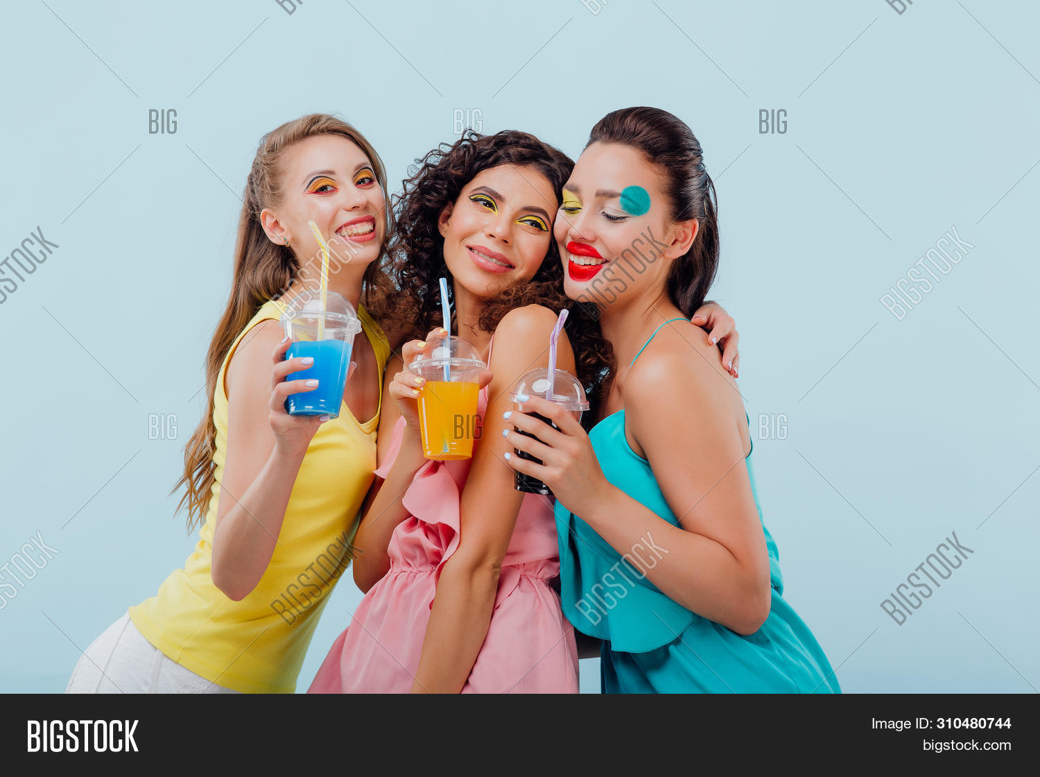 Three Happy Women Image & Photo (Free Trial) | Bigstock
