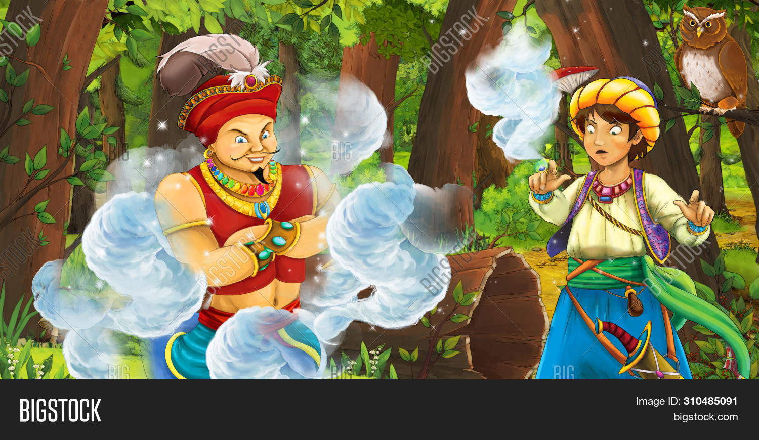 Cartoon Scene Happy Image & Photo (Free Trial) | Bigstock