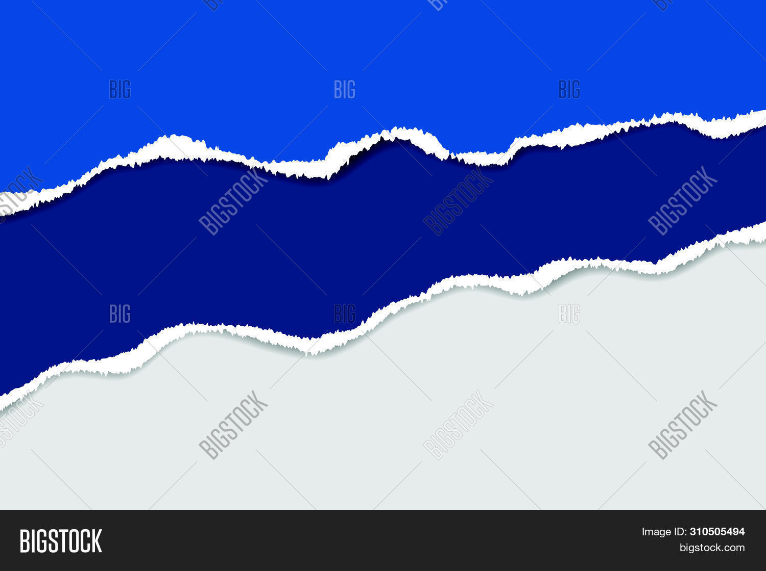 Ripped Paper. Vector Vector & Photo (Free Trial) | Bigstock