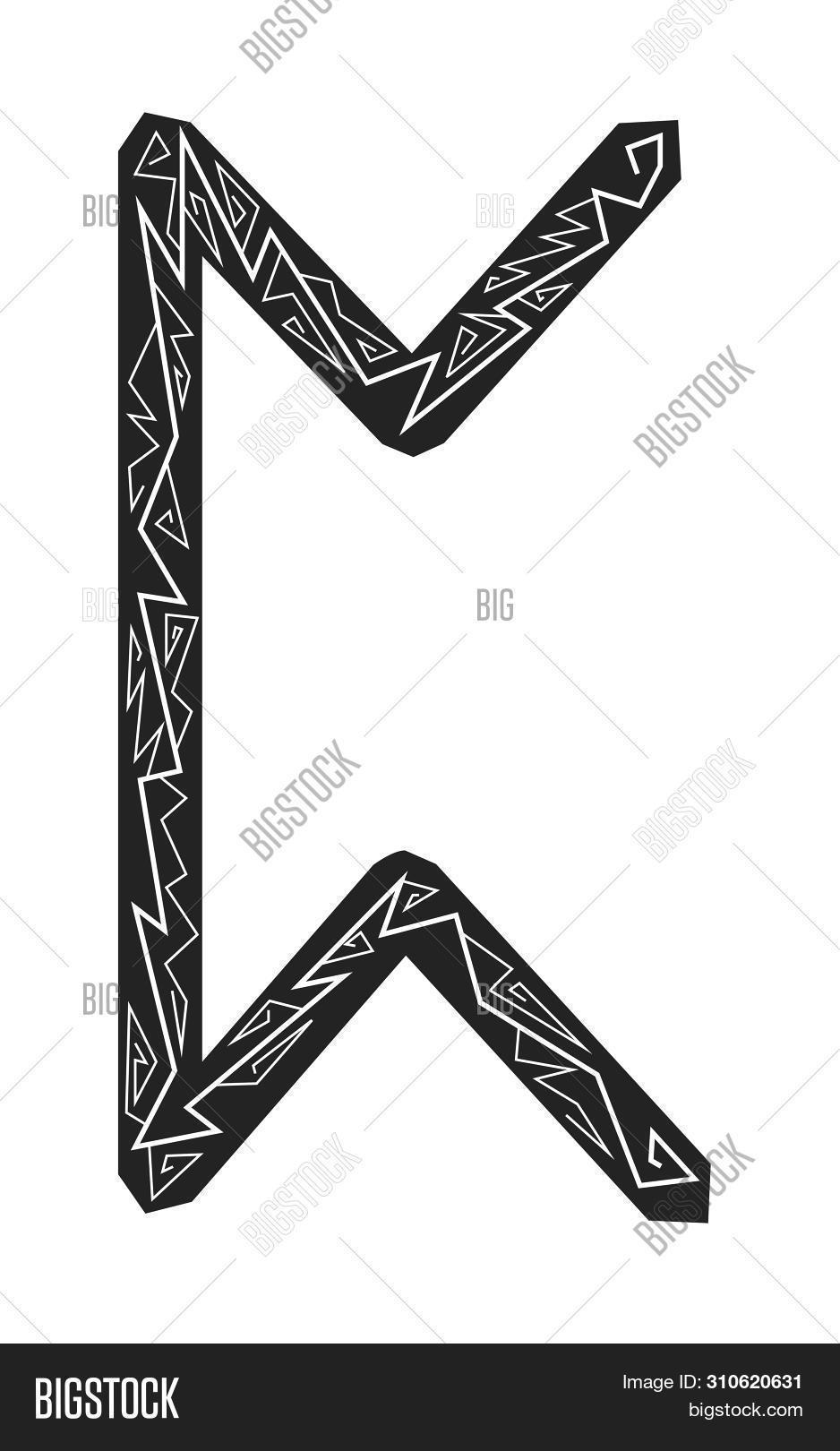 Rune Perth. Ancient Image & Photo (Free Trial) | Bigstock