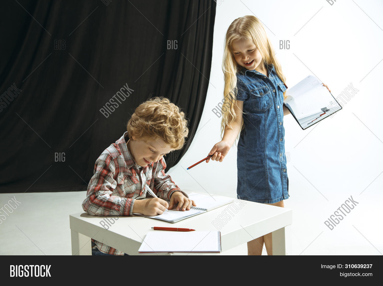 Boy Girl Preparing Image & Photo (Free Trial) | Bigstock