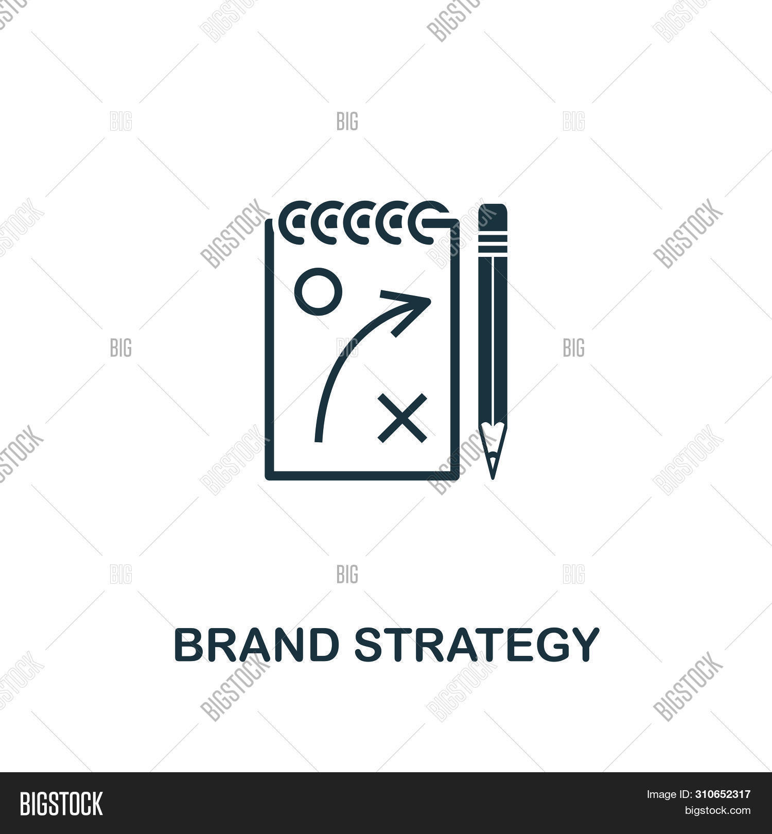 Imagen y foto Brand Strategy Icon (prueba gratis) | Bigstock