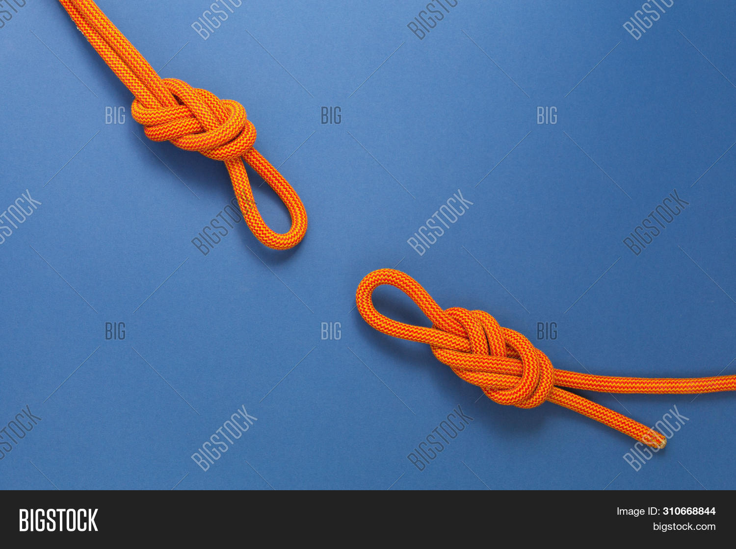 Orange Climbing Rope Image & Photo (Free Trial) | Bigstock
