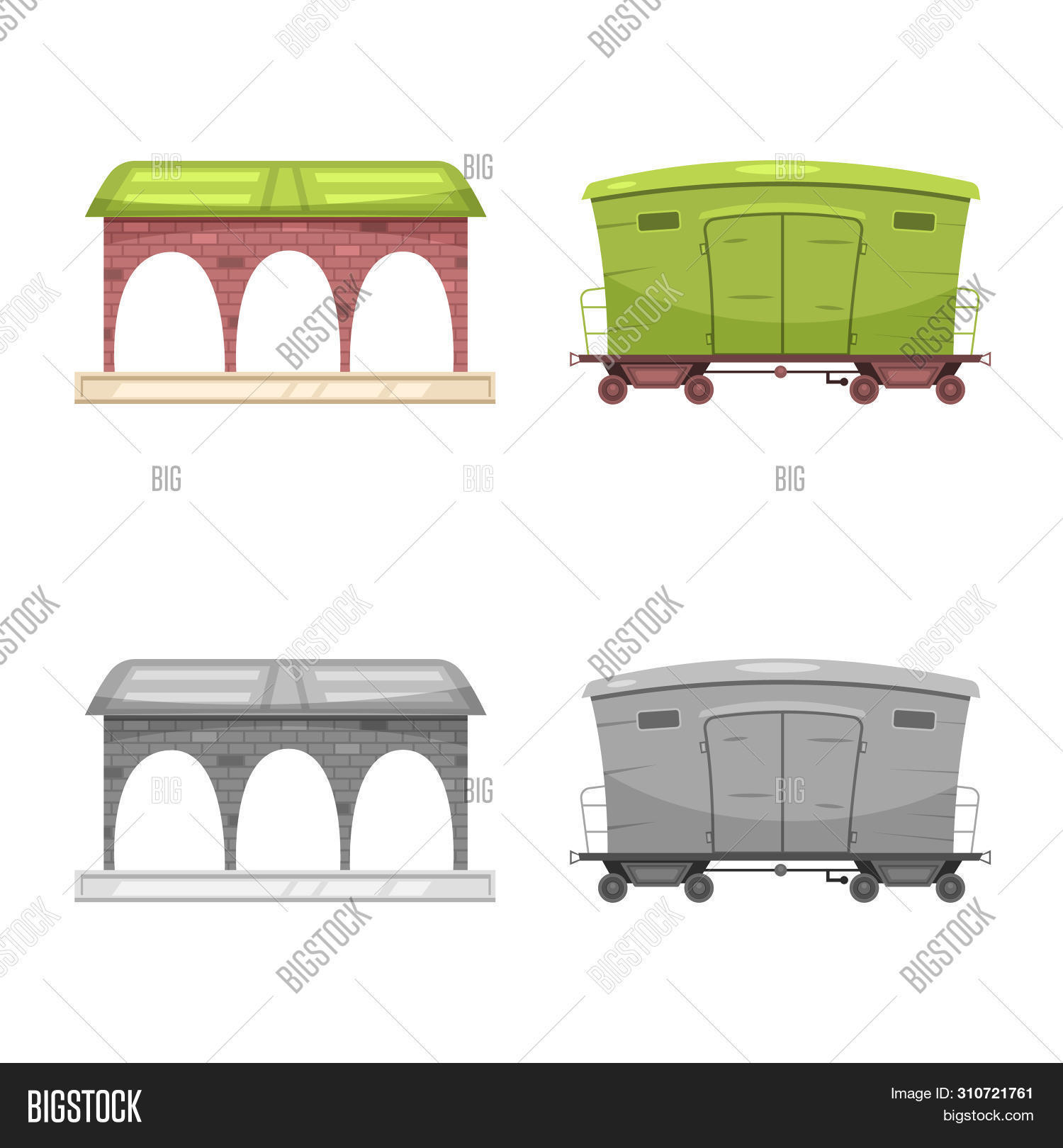 Bitmap Design Train Image & Photo (Free Trial) | Bigstock