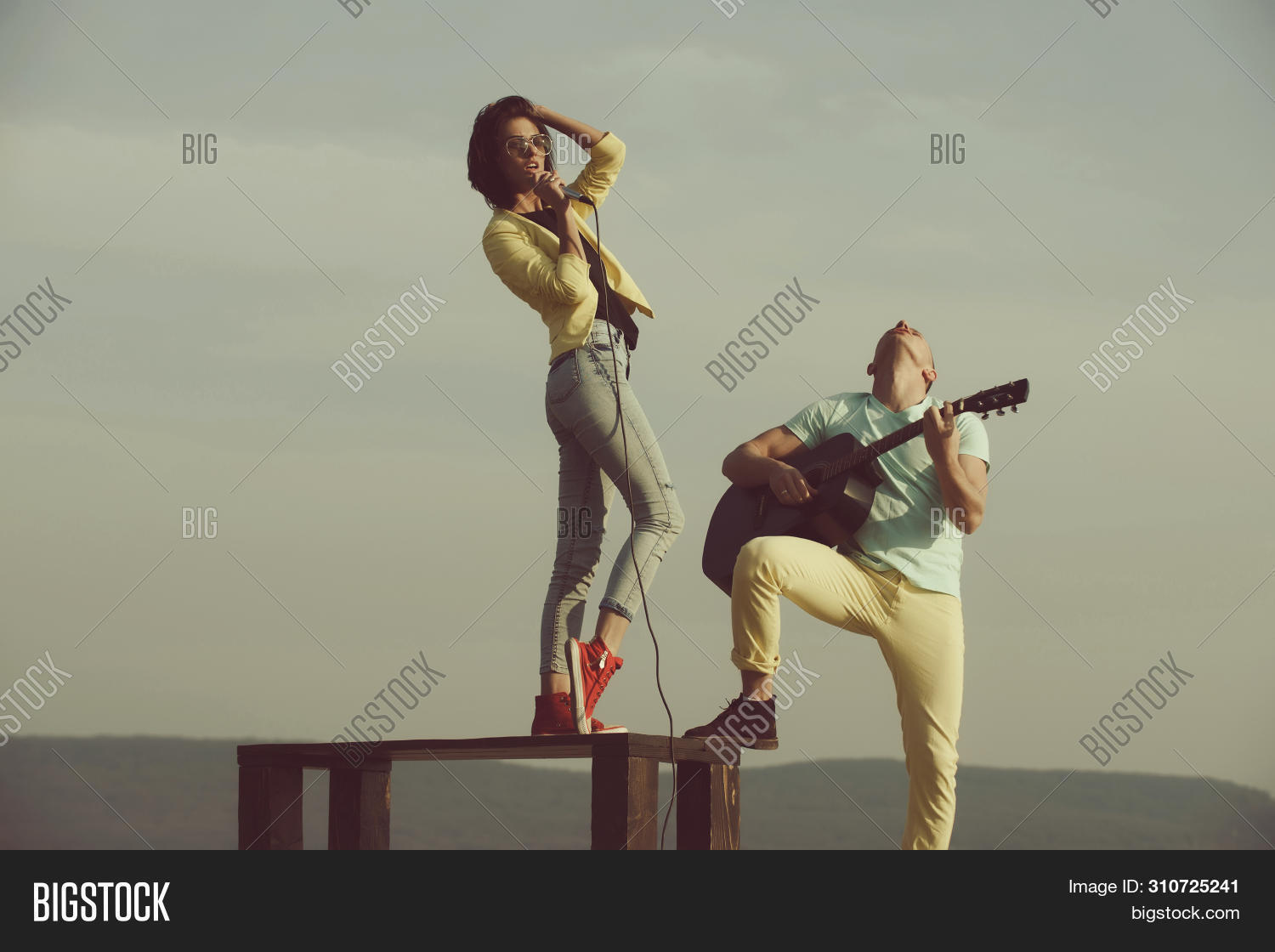 Musician. Woman, Image & Photo (Free Trial) | Bigstock