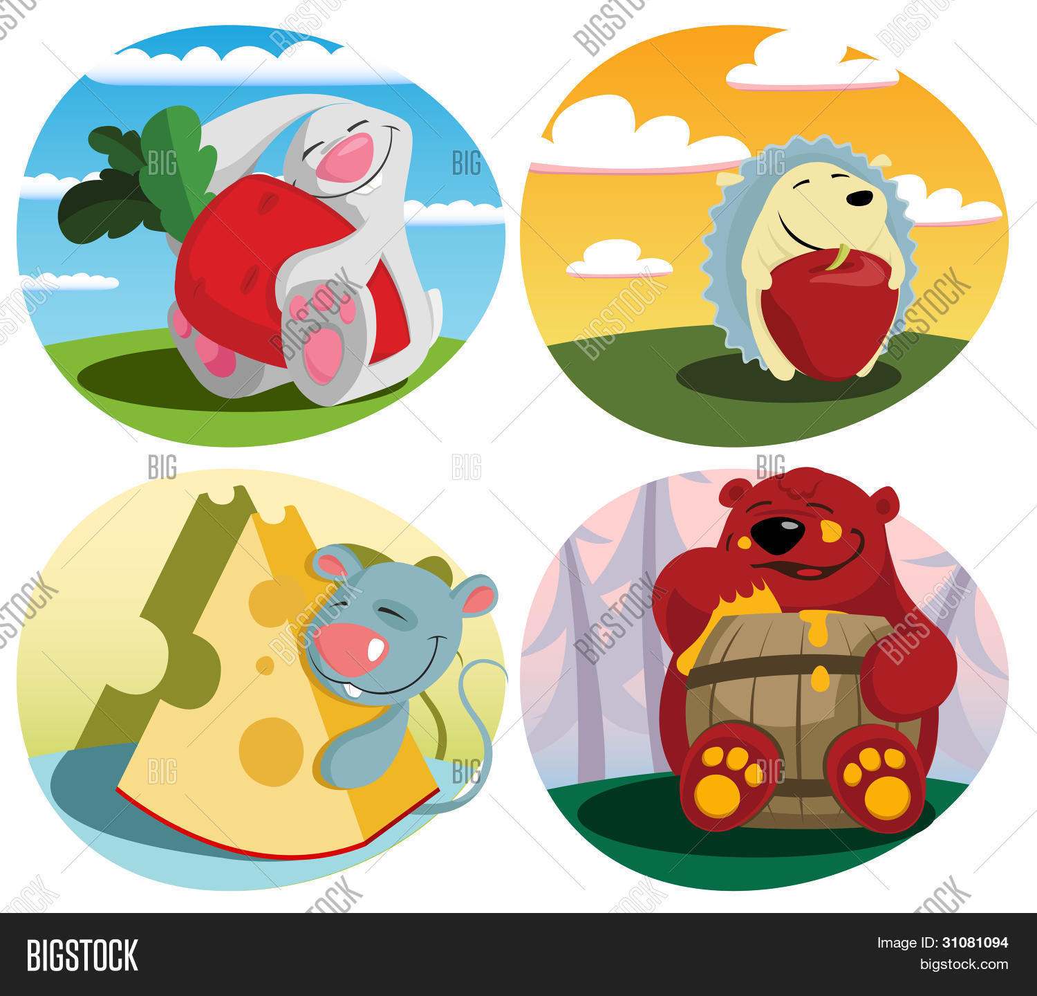 Animals Food Vector & Photo (Free Trial) | Bigstock