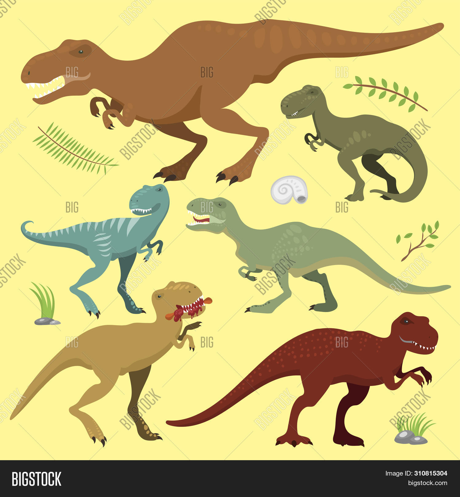 Scary Dinosaurs Image & Photo (Free Trial) | Bigstock