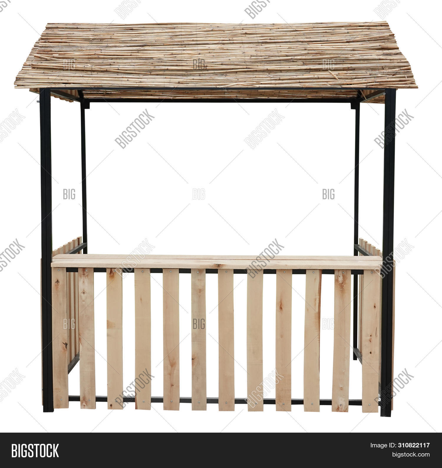 Wooden Market Stand Image & Photo (Free Trial) | Bigstock