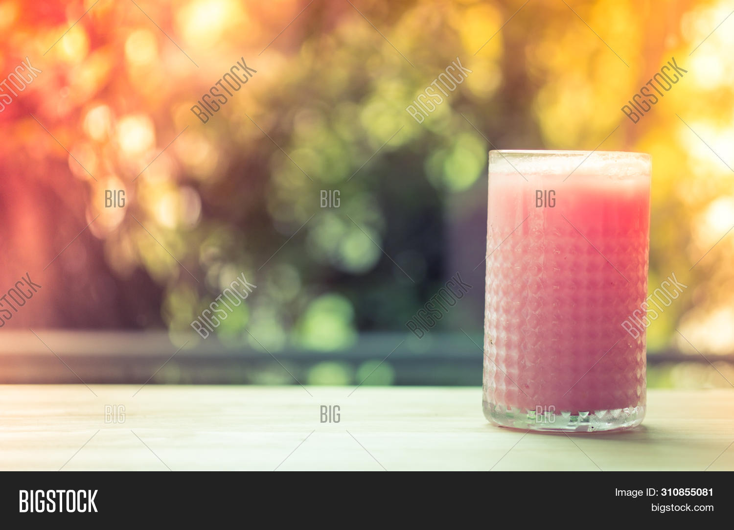 Thai Style Iced Pink Image & Photo (Free Trial) | Bigstock
