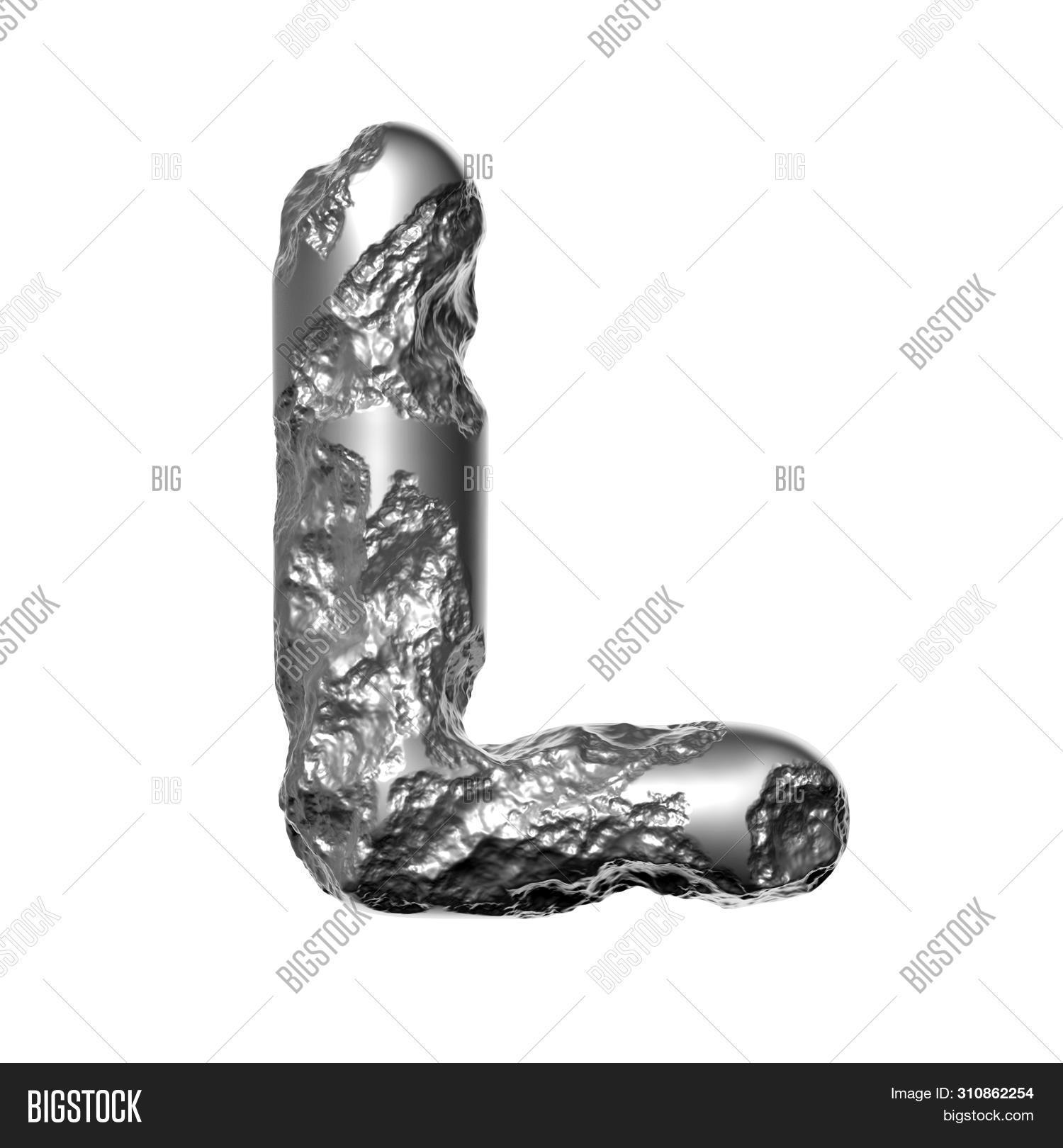Melted Steel Letter L Image & Photo (Free Trial) | Bigstock