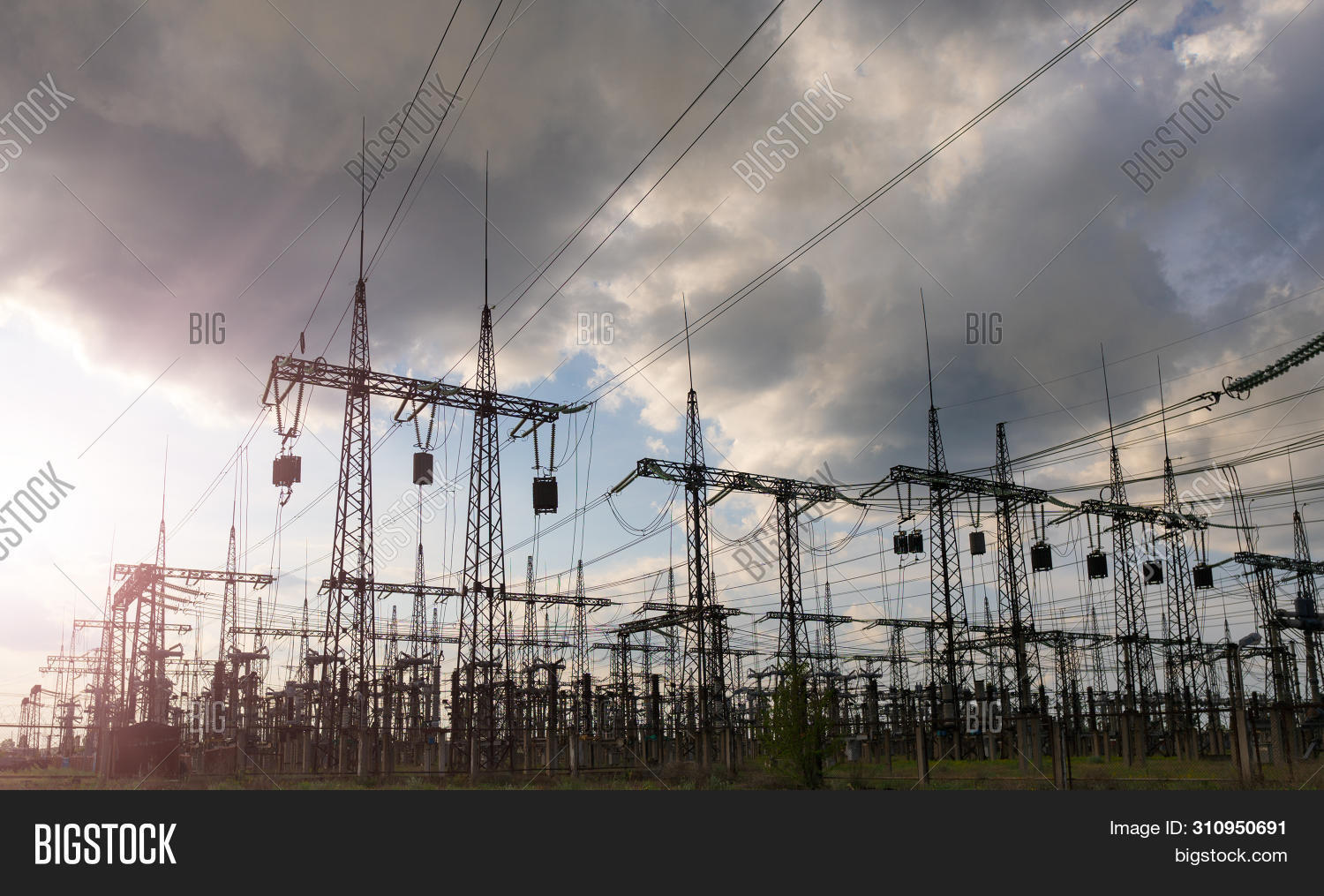 High-voltage Power Image & Photo (Free Trial) | Bigstock